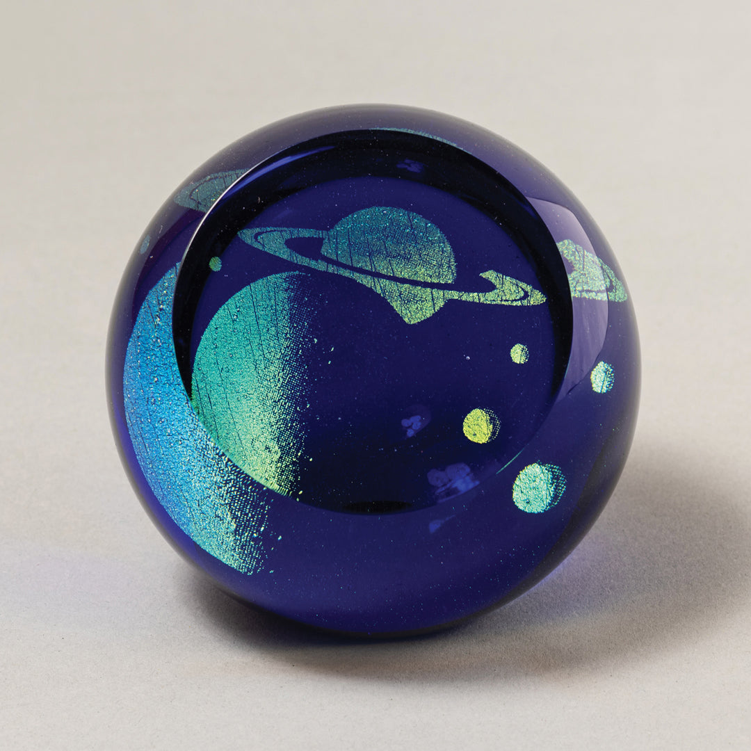 Planetary Paperweights – Glass Eye Studio