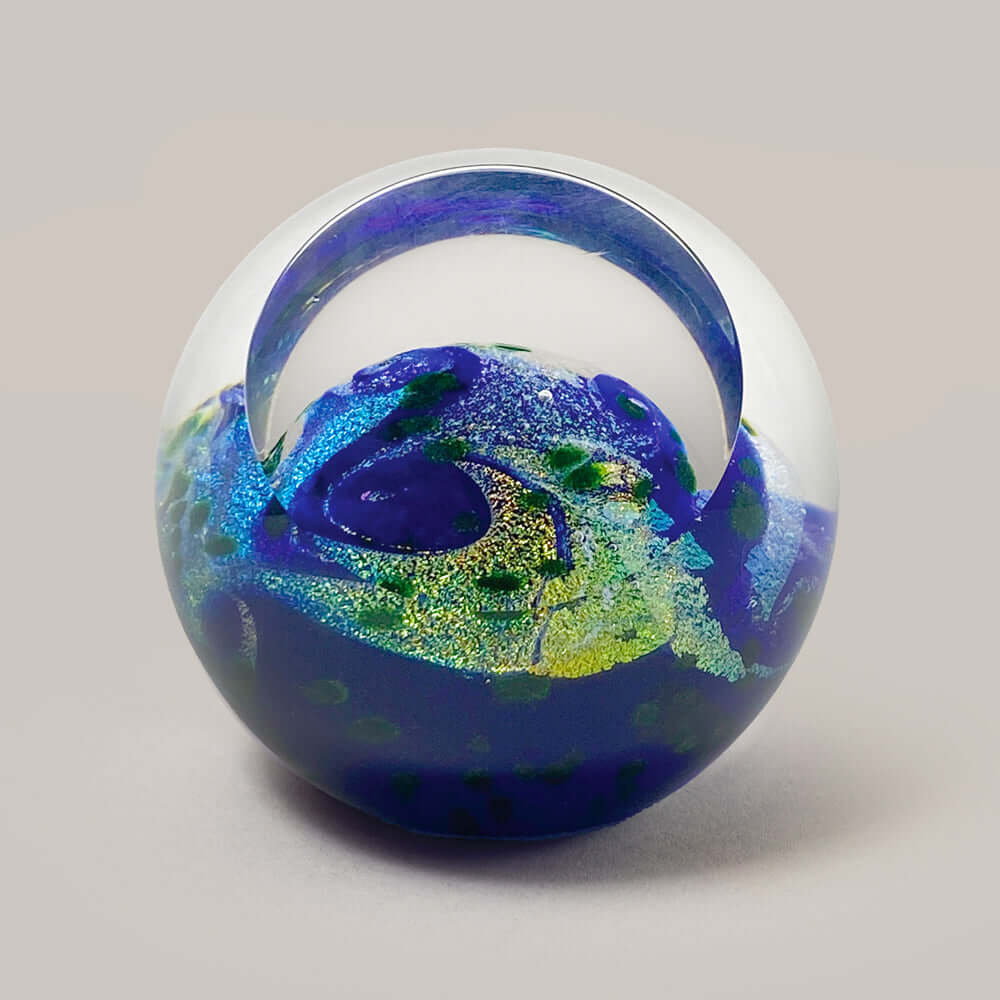 celestial paperweights – Glass Eye Studio